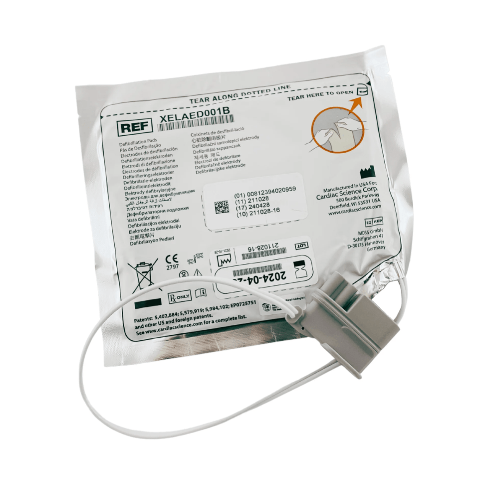 Cardiac Science Powerheart AED G5 Defibrillation Pads - Adult (1 ...